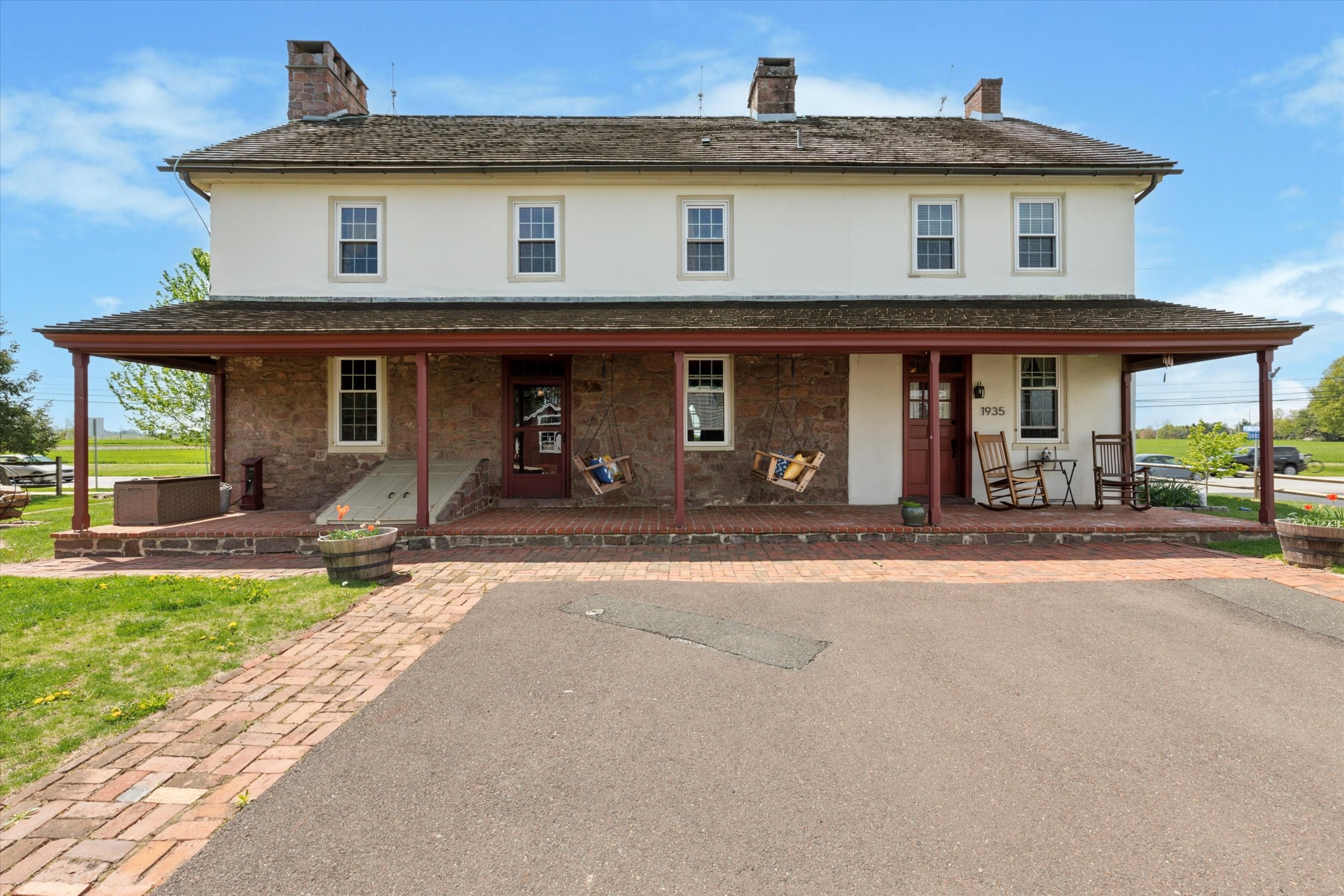 1820's Pennsylvania Farm Home, Originally built by Solomon Kriebel ...
